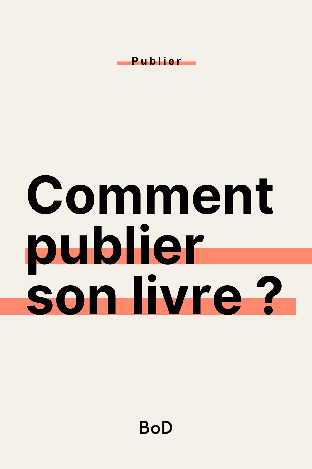 Comment publier un livre en 2026 ? - BoD.fr